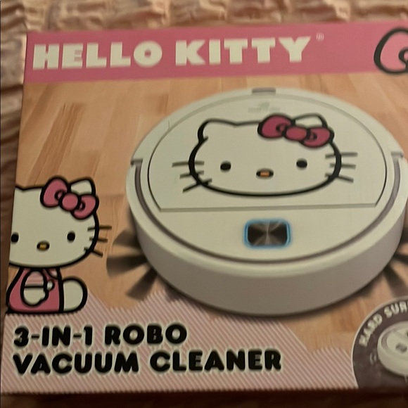 Hello Kitty | Other | Hello Kitty Pink And White Robo Vacuum Cleaner ...